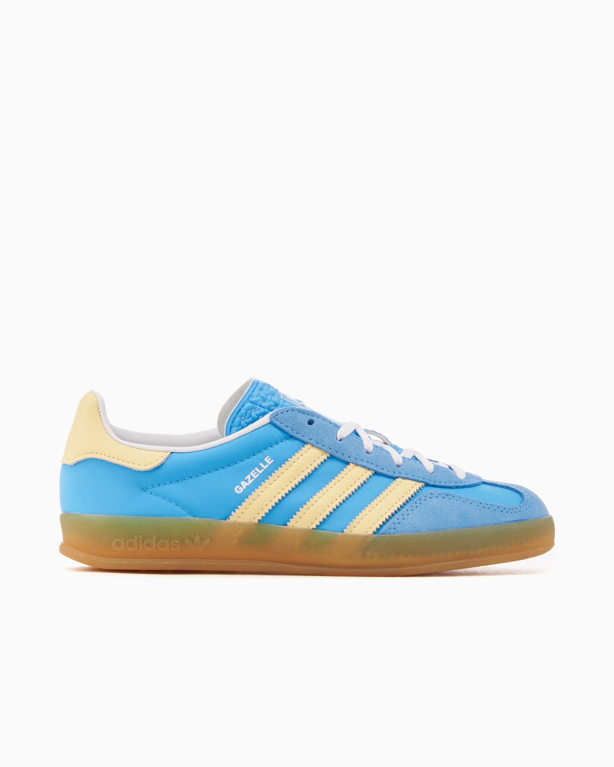 adidas Originals Women's Gazelle Indoor Blauw, Geel IE2960| FOOTDISTRICT