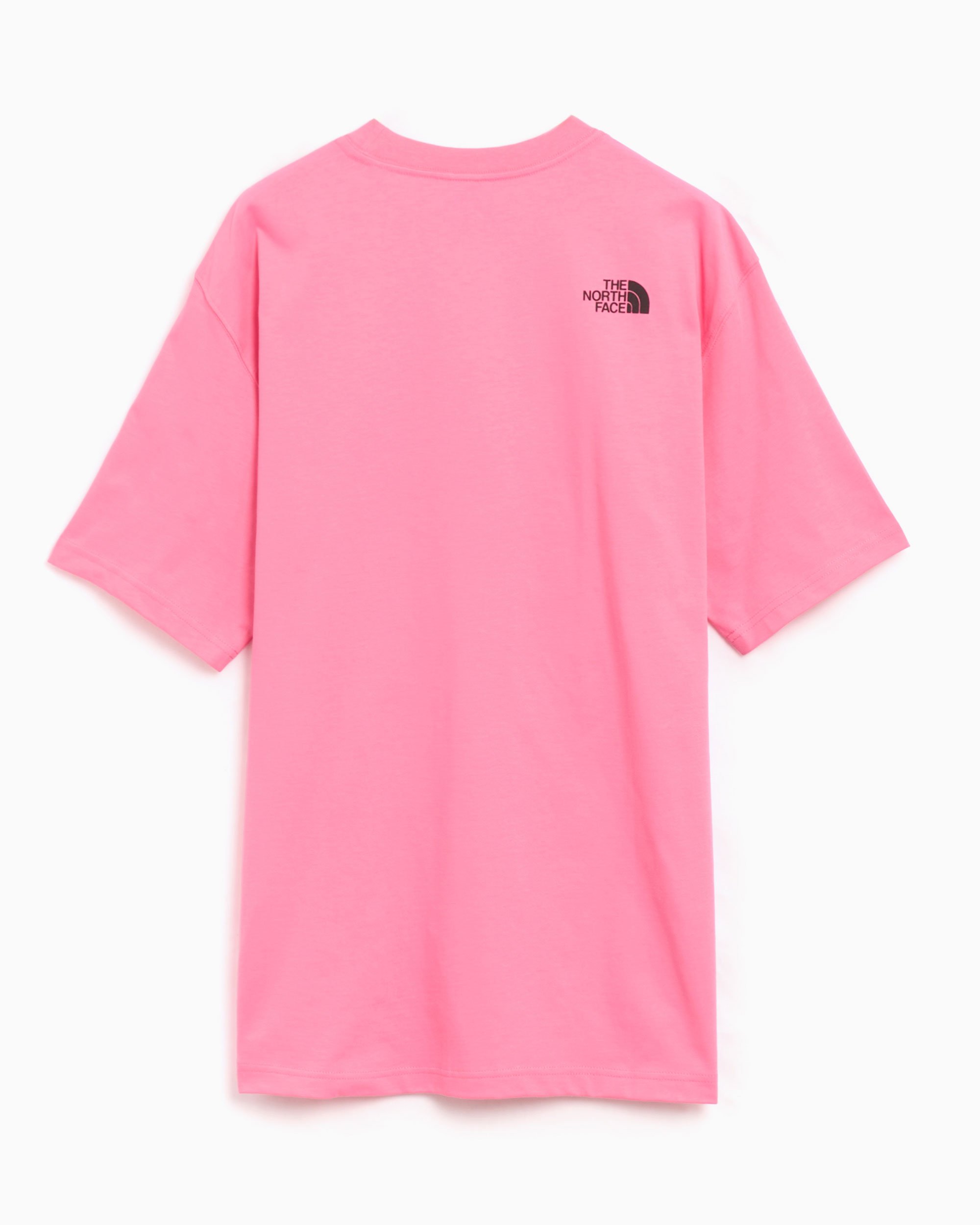 The north face t shirt pink store