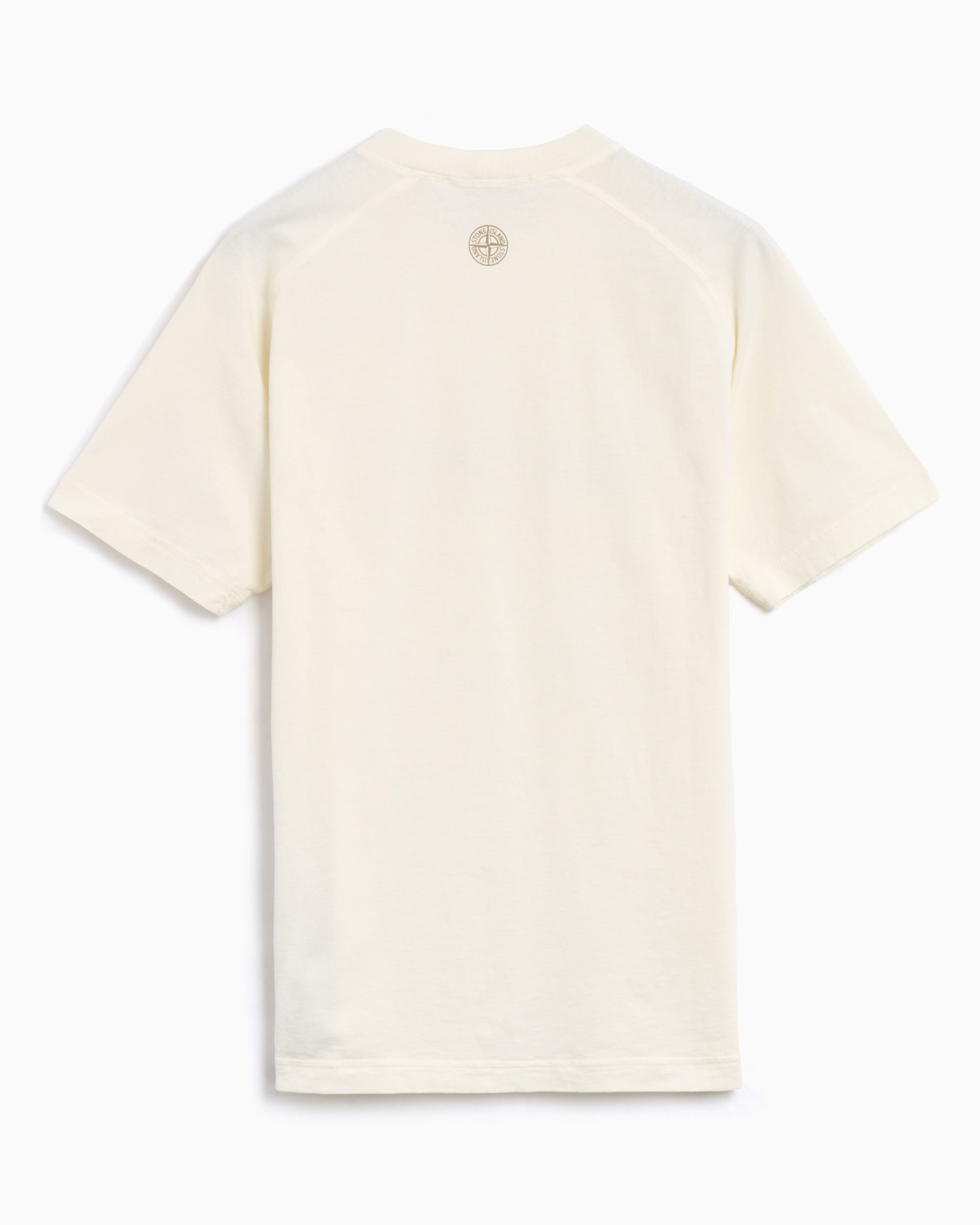 Stone Island Men's T-Shirt White K1S152100020S0081-V0093 Stone Island Men's T-Shirt White K1S152100020S0081-V0093