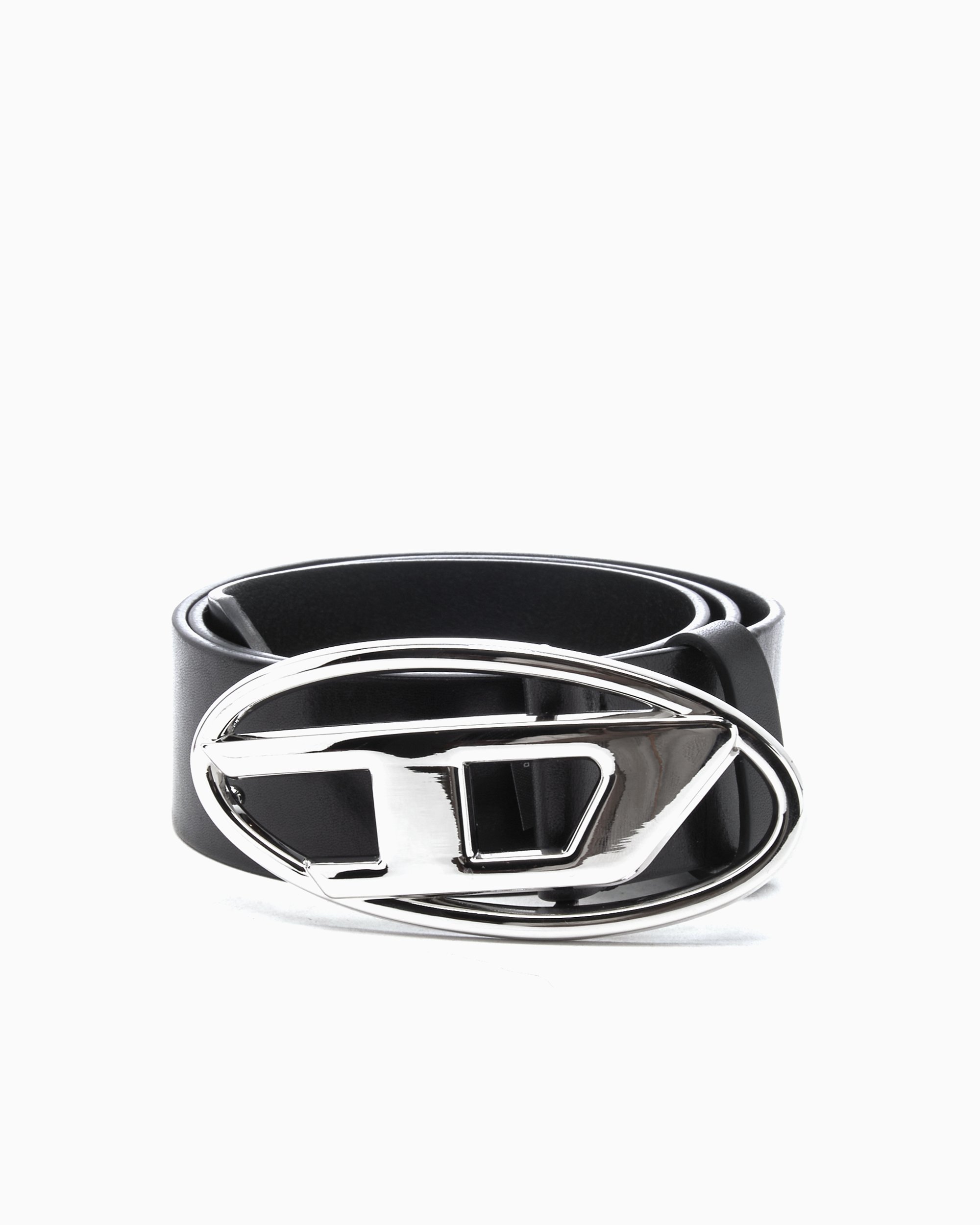 Diesel Oval D Logo B-1DR Unisex Belt Black X08727-PR666-001 Diesel Oval D Logo B-1DR Unisex Belt Black X08727-PR666-001