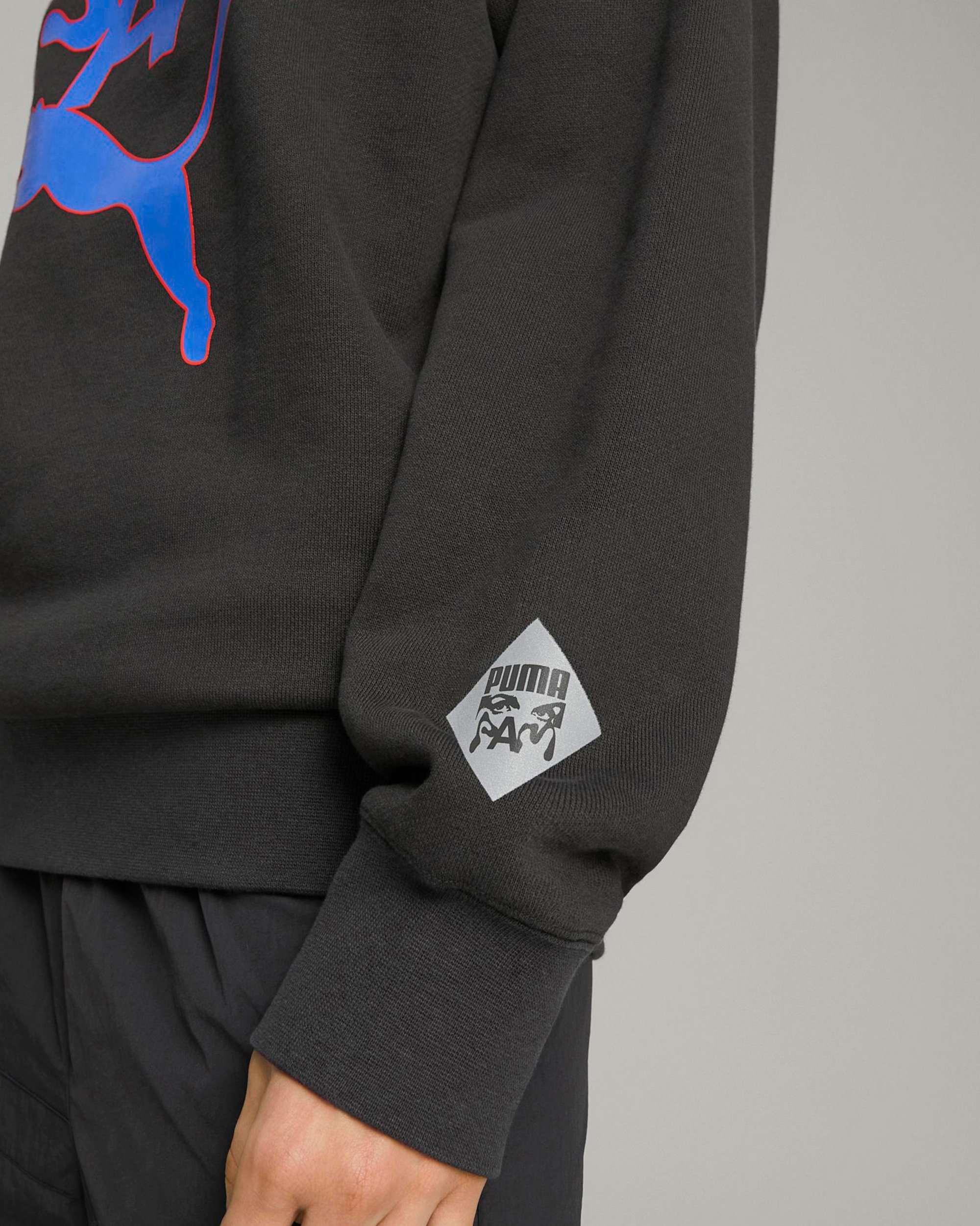 Puma x P.A.M. Unisex Sweatshirt Black 620231-01| Buy Online at FOOTDISTRICT
