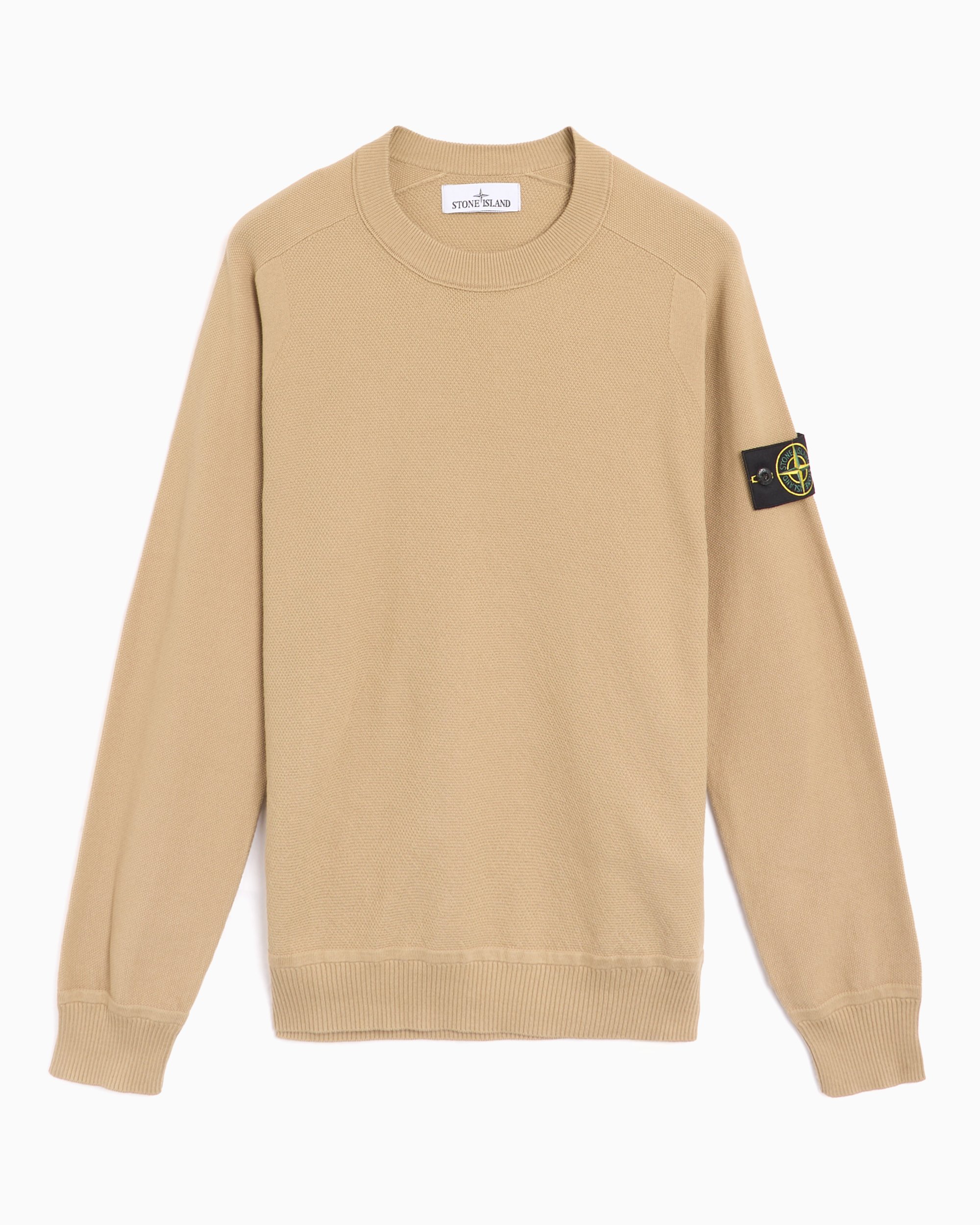 Stone Island Men's Sweater Brown K1S155100036S00B5-V0094 Stone Island Men's Sweater Brown K1S155100036S00B5-V0094