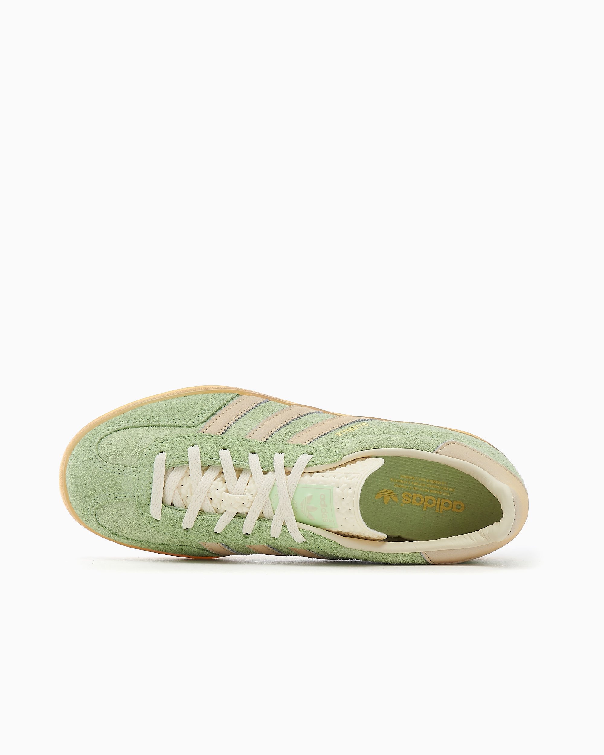 adidas Originals Women's Gazelle Indoor Green, White IE2948| Buy Online ...