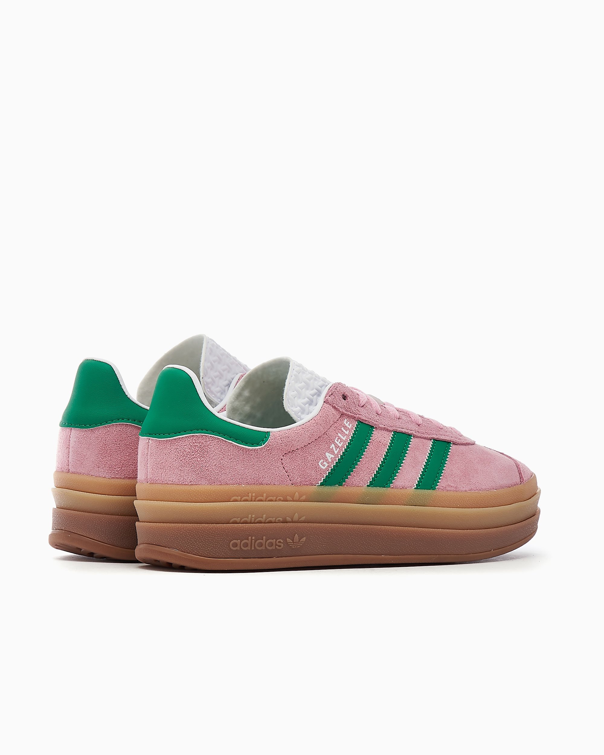 adidas Originals Women's Gazelle Bold Verde, Rosa IE0420| FOOTDISTRICT
