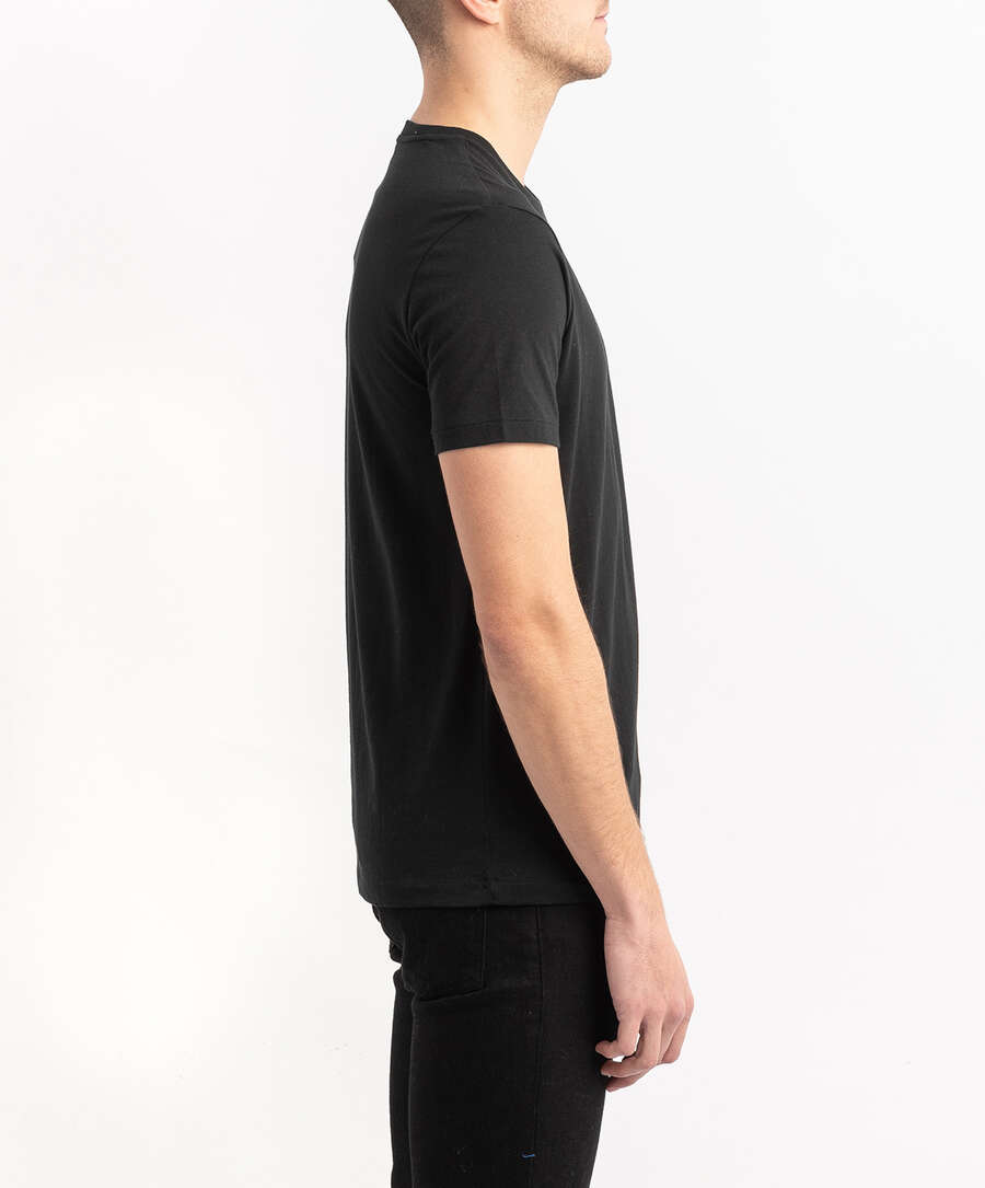 Polo Ralph Lauren Custom Slim Fit Men's T-Shirt Black 710680785001| Buy ...