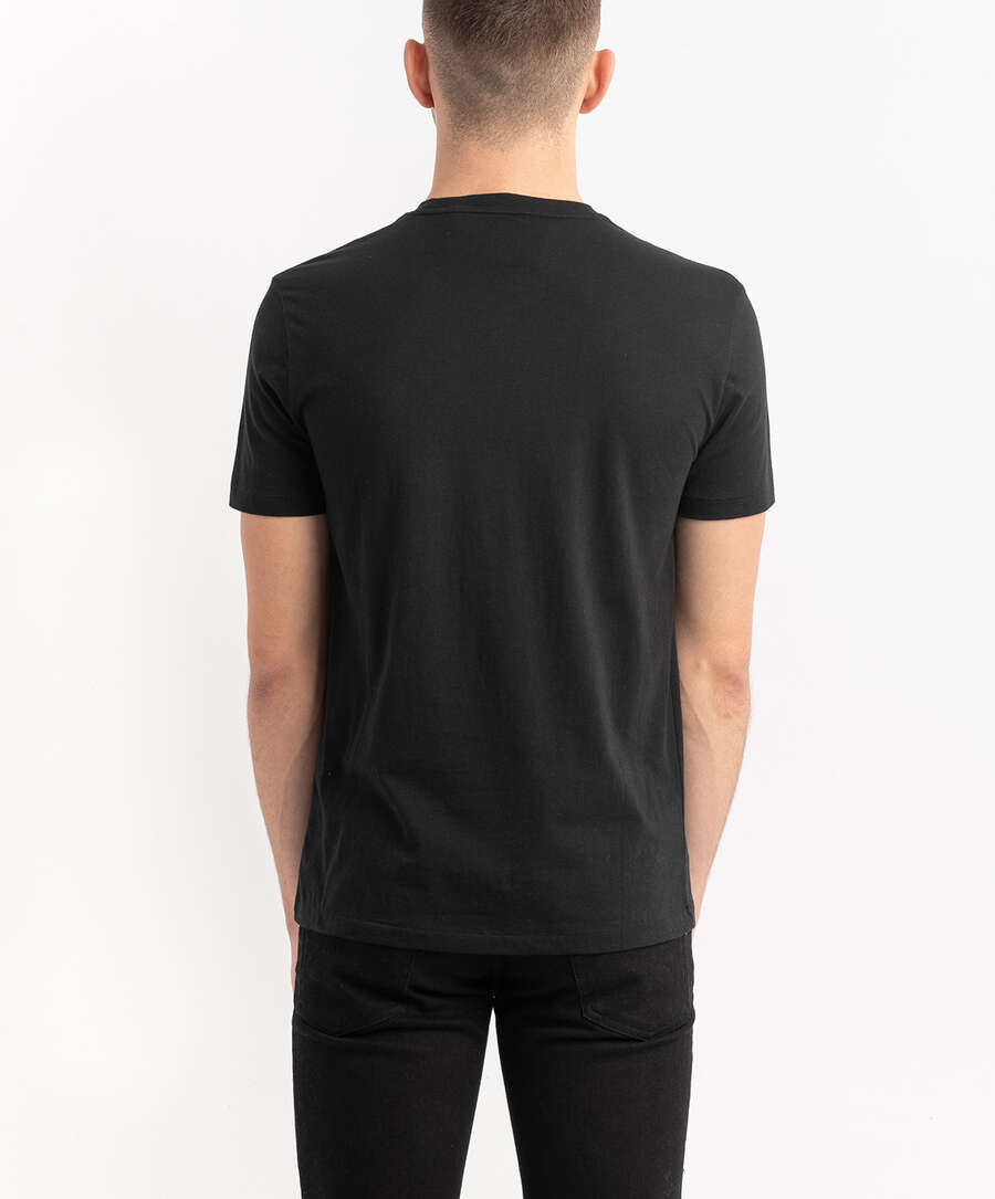 Polo Ralph Lauren Custom Slim Fit Men's T-Shirt Black 710680785001| Buy ...