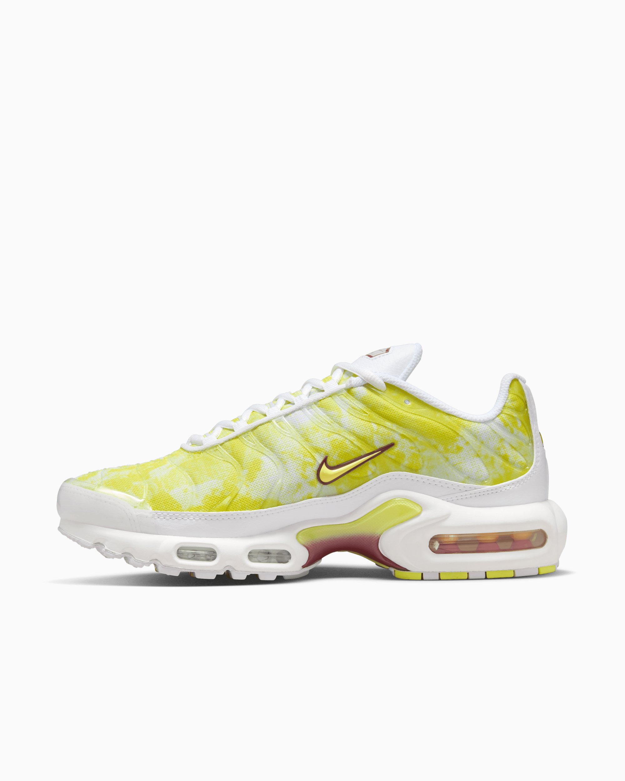 Nike Women's Air Max Plus "Lemon" Wit, Geel FZ4348-100| FOOTDISTRICT