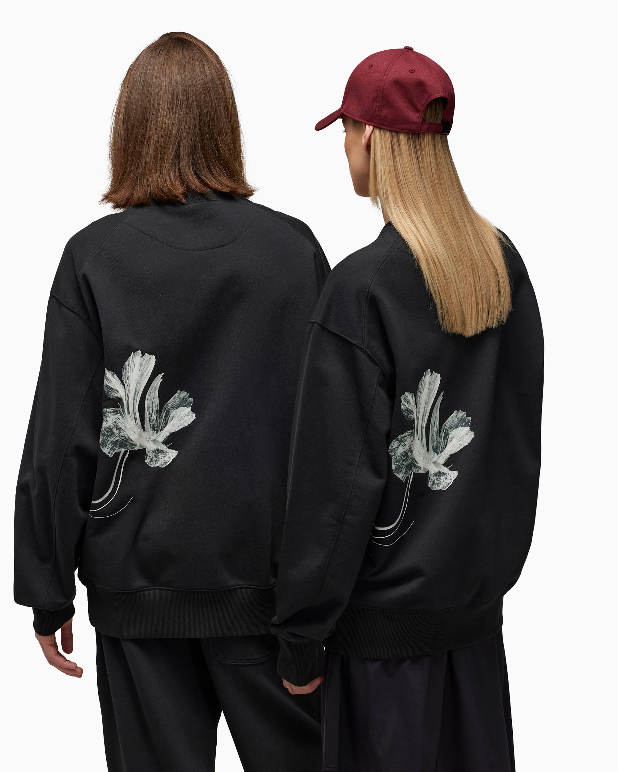 adidas Y-3 Unisex Graphic French Terry Sweatshirt Black IN4337| Buy ...