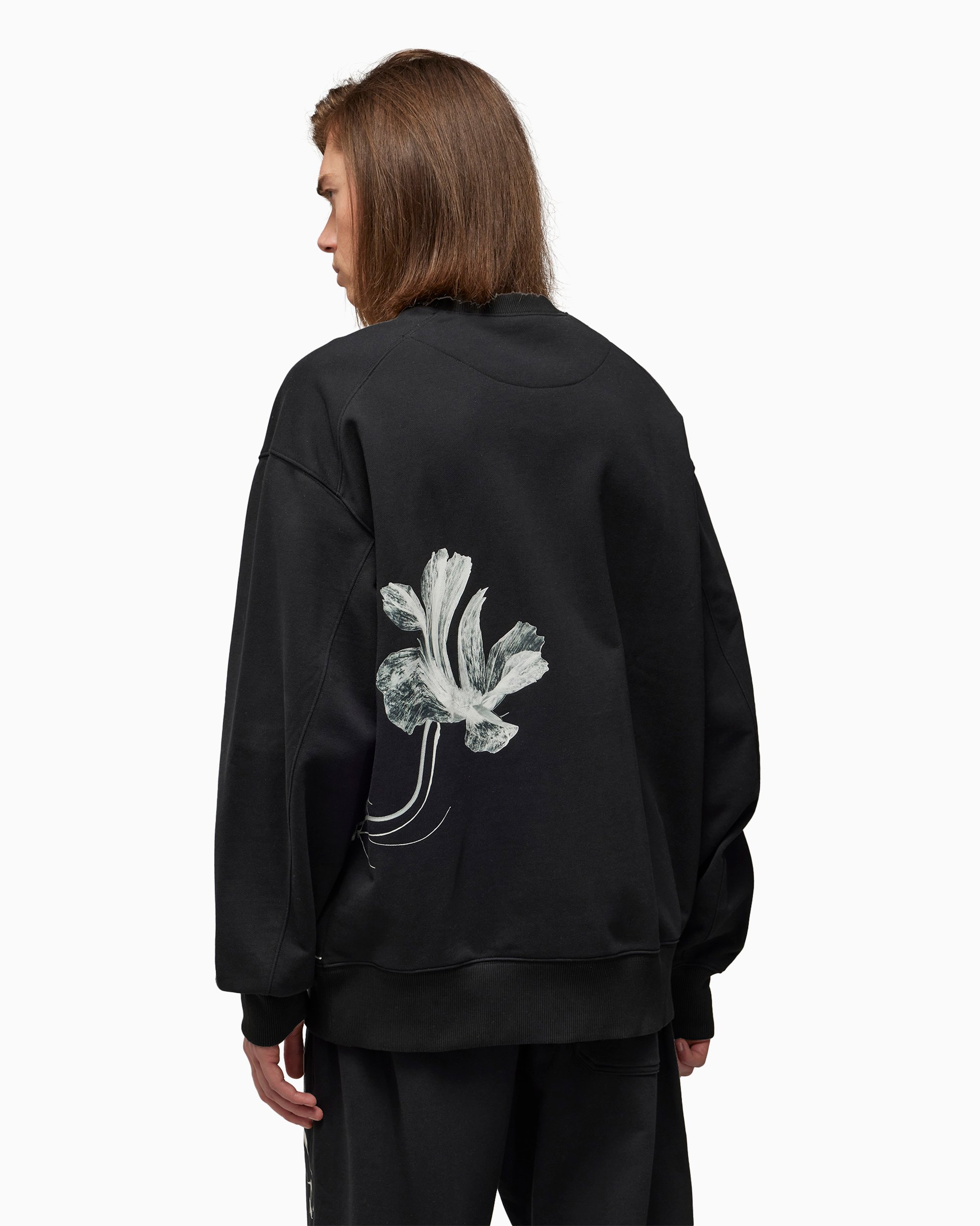 adidas Y-3 Unisex Graphic French Terry Sweatshirt Black IN4337| Buy ...