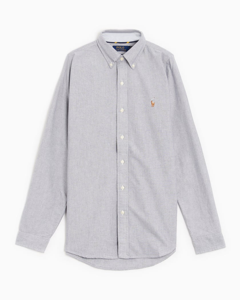 Polo Ralph Lauren Oxford Men's Shirt Cinza 710795462005 | FOOTDISTRICT