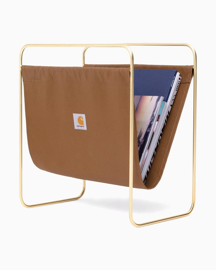 Carhartt WIP Canvas Magazine Stand Marrón I034759-HZXX | FOOTDISTRICT