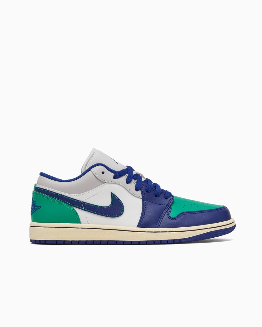 Air Jordan 1 Low Blue, Green 553558-147 | FOOTDISTRICT