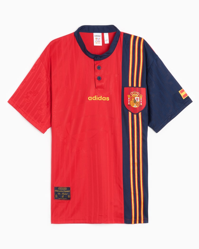 adidas Performance Football FEF Spain 1996 Home Men's Jersey Azul ...