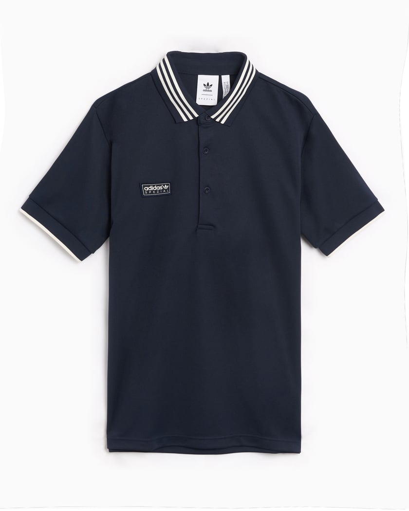 adidas Originals Spezial Men's Polo Blue IM8918 | FOOTDISTRICT