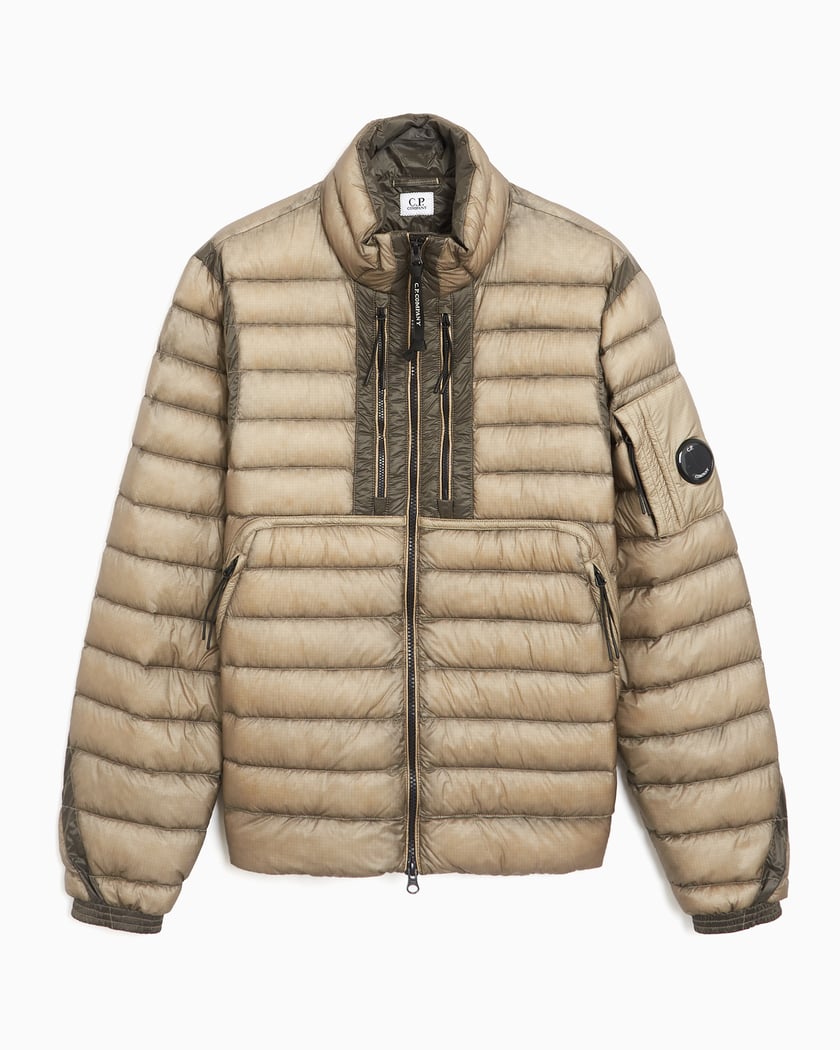 CP Company DD Shell Men's Down Jacket Marrón 17CMOW034A006099A-327 | FOOTDISTRICT