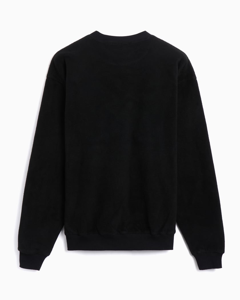 Pleasures Appointment Fleece Men's Crewneck Sweatshirt Black Pleasures Appointment Fleece Men's Crewneck Sweatshirt Black