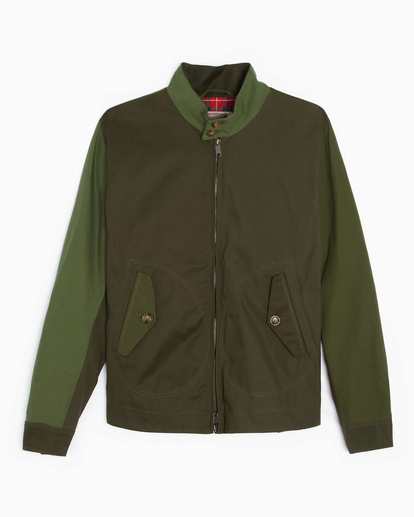 Baracuta G4 Patchwork Men's Jacket Verde BRCPS0785-UT2469-6992 ...