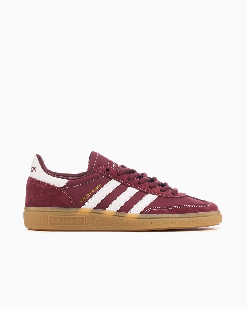 adidas Originals x Sporty & Rich Handball Spezial Bordeaux JP7068 ...
