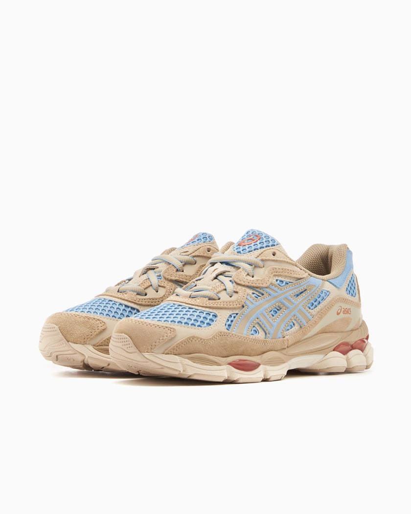 ASICS Gel-NYC Beige, Blauw 1203A372-401| FOOTDISTRICT