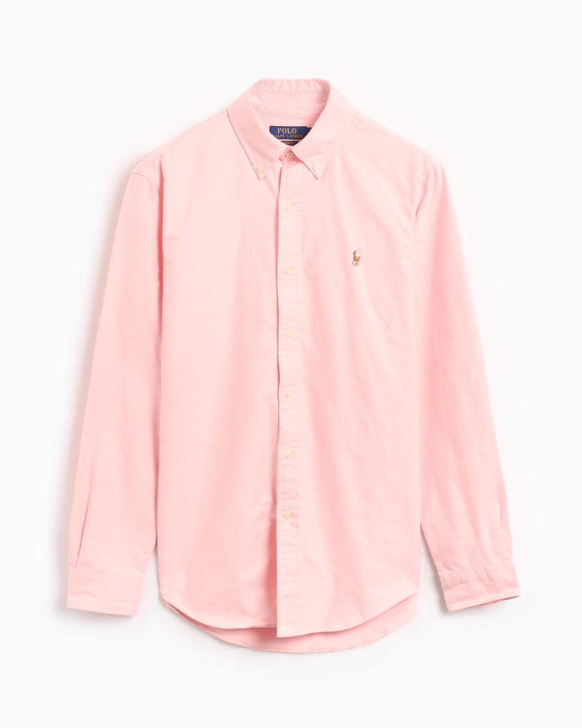 Polo Ralph Lauren Logo Men's Sport Shirt Herren-Hemd Pink 710792041003 ...
