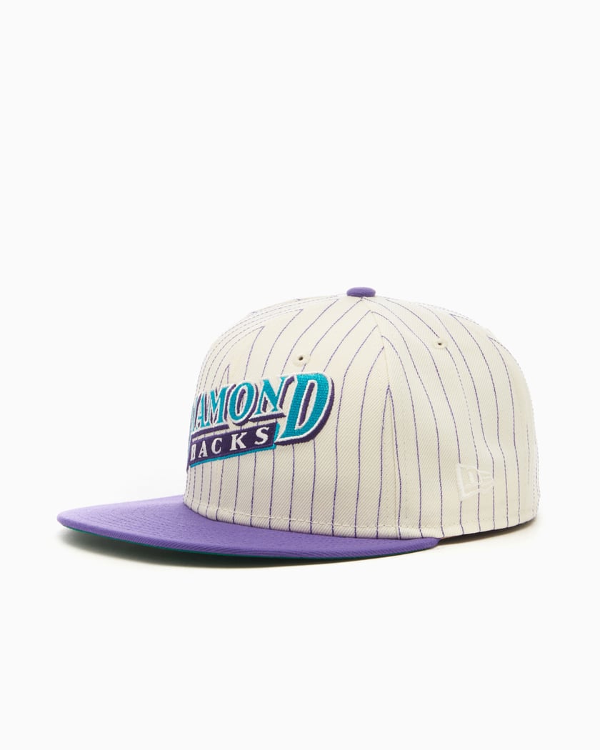 New Era Arizona Diamondbacks Retro Script MLB 59FIFTY Unisex Cap Purple ...