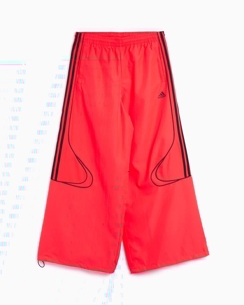 adidas Originals Teamgeist Adicolor Oversize Women's Wide Leg Pants Red ...