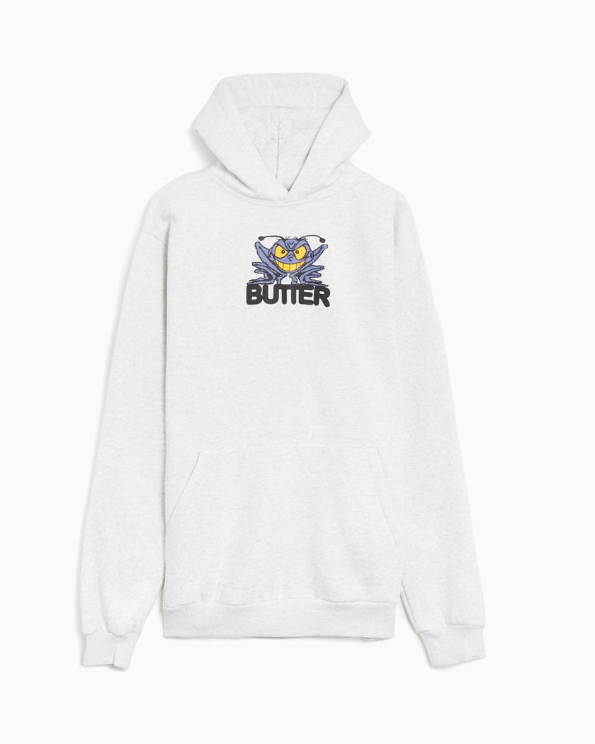 Butter Goods Insect Men's Hoodie Gris BGQ224D1120102 | FOOTDISTRICT