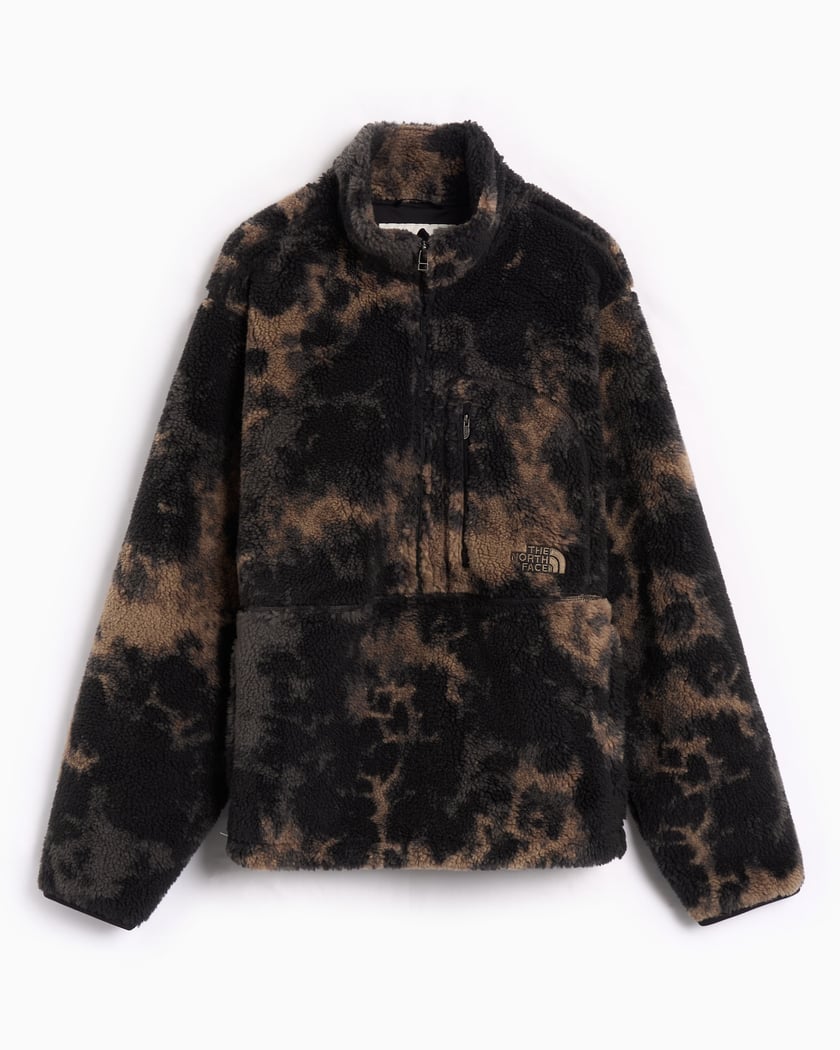 fuzzy north face jacket men's