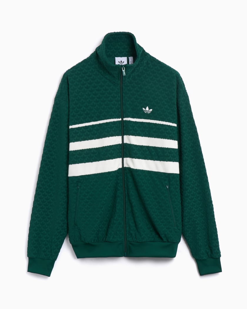 adidas Originals Q12 Men's Monogram Track Jacket Green JD0696 ...