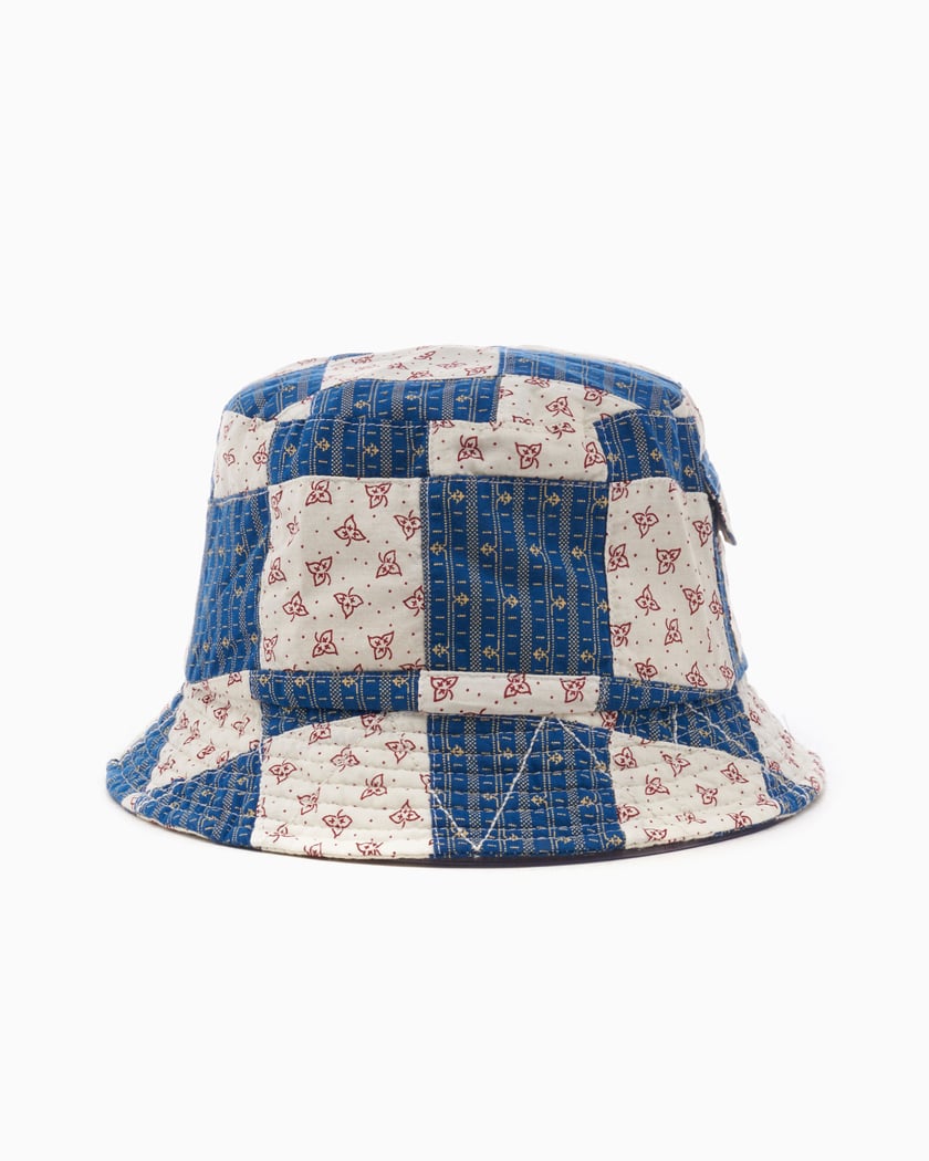 thisisneverthat® Patchwork Unisex Bucket Hat Blue TN233WHWBC10-MLT | FOOTDISTRICT