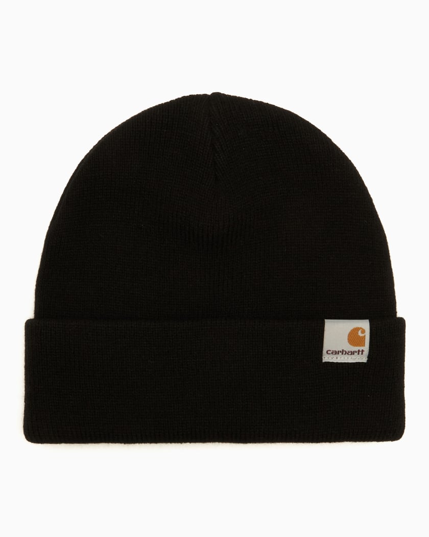 Carhartt WIP Stratus Unisex Low Beanie Black I025741-89XX | FOOTDISTRICT