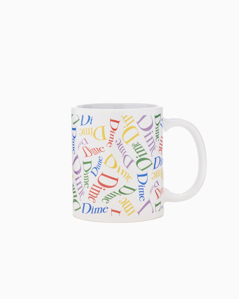 Dime MTL Dime MTL Haha Coffee Mug Multi DIMEHO2359WHT | FOOTDISTRICT