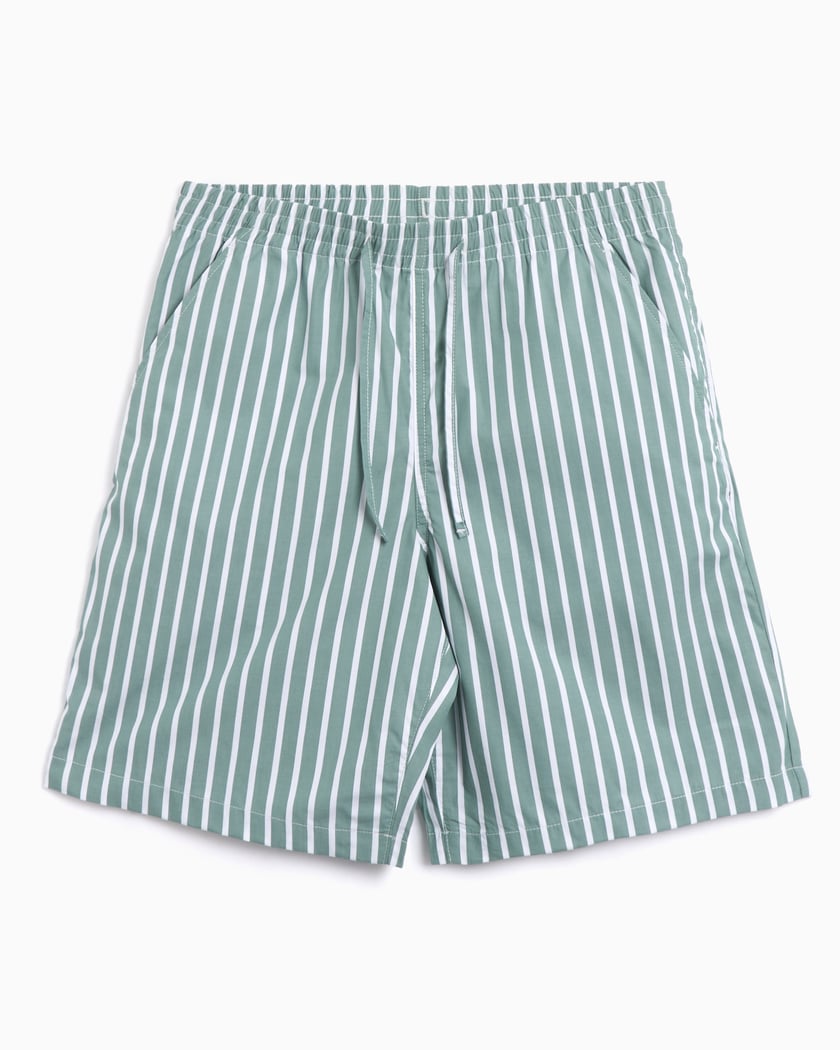 Lacoste striped swim shorts store