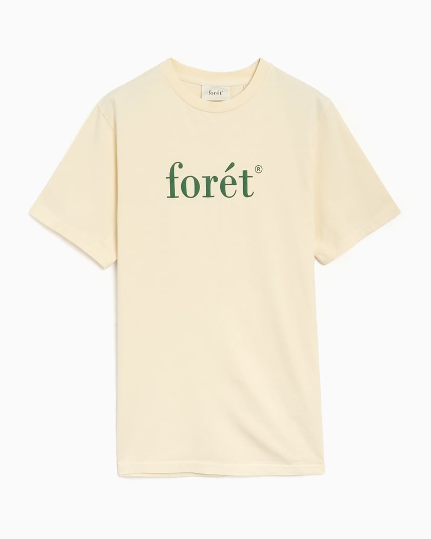 forét Amber Men's T-Shirt Beige F4082-CLOUDGREEN | FOOTDISTRICT