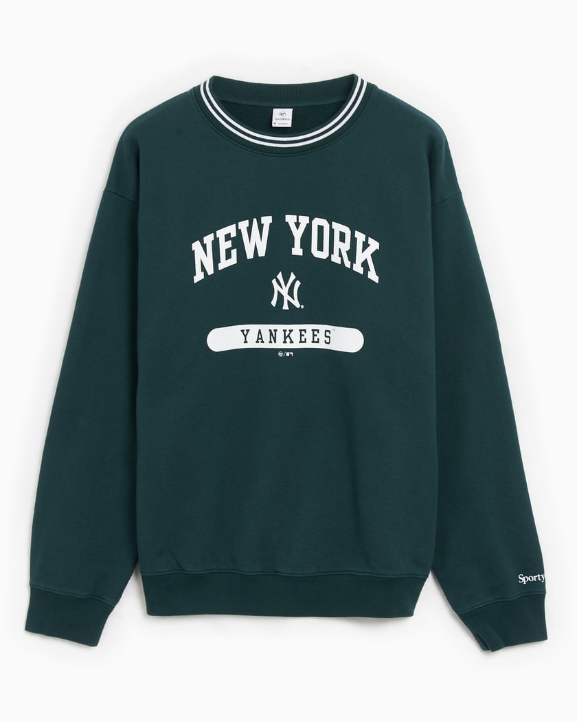 Sporty & Rich Yankees League Unisex Sweatshirt Green Sporty & Rich Yankees League Unisex Sweatshirt Green