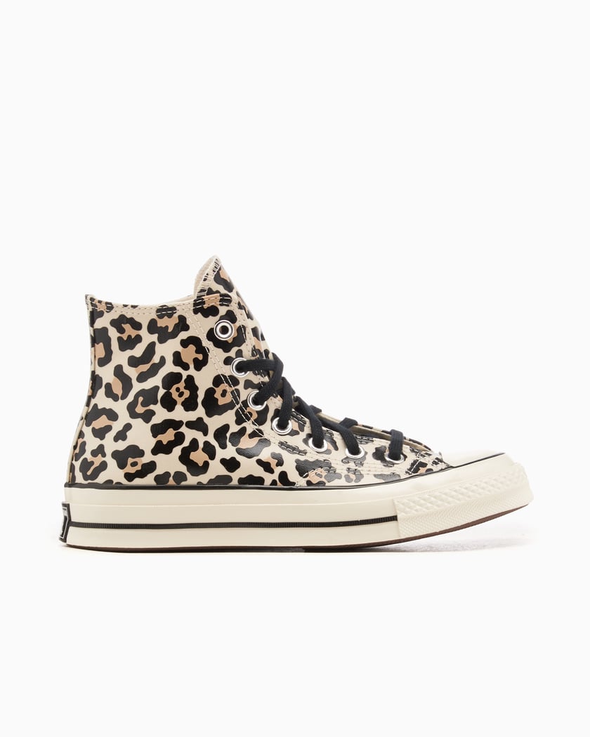 Leopard print converse high top store