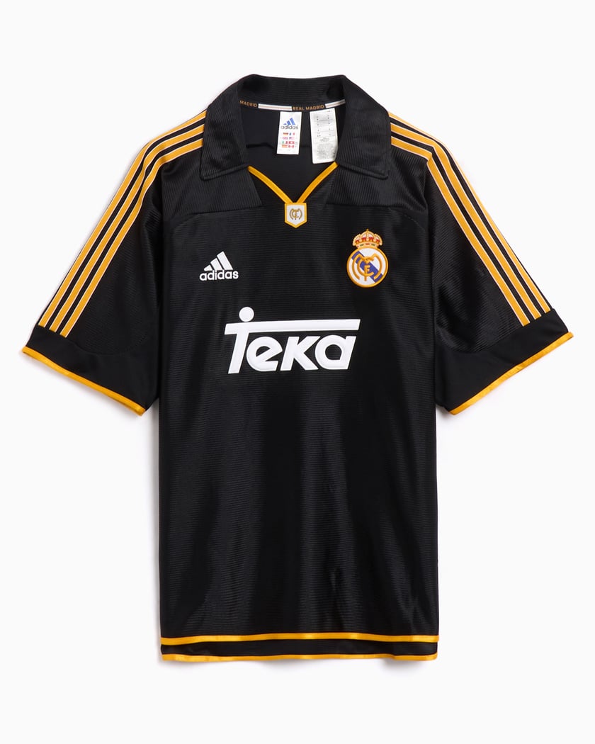 adidas Performance Real Madrid Away Men's 1999 Jersey Preto JW1992 ...