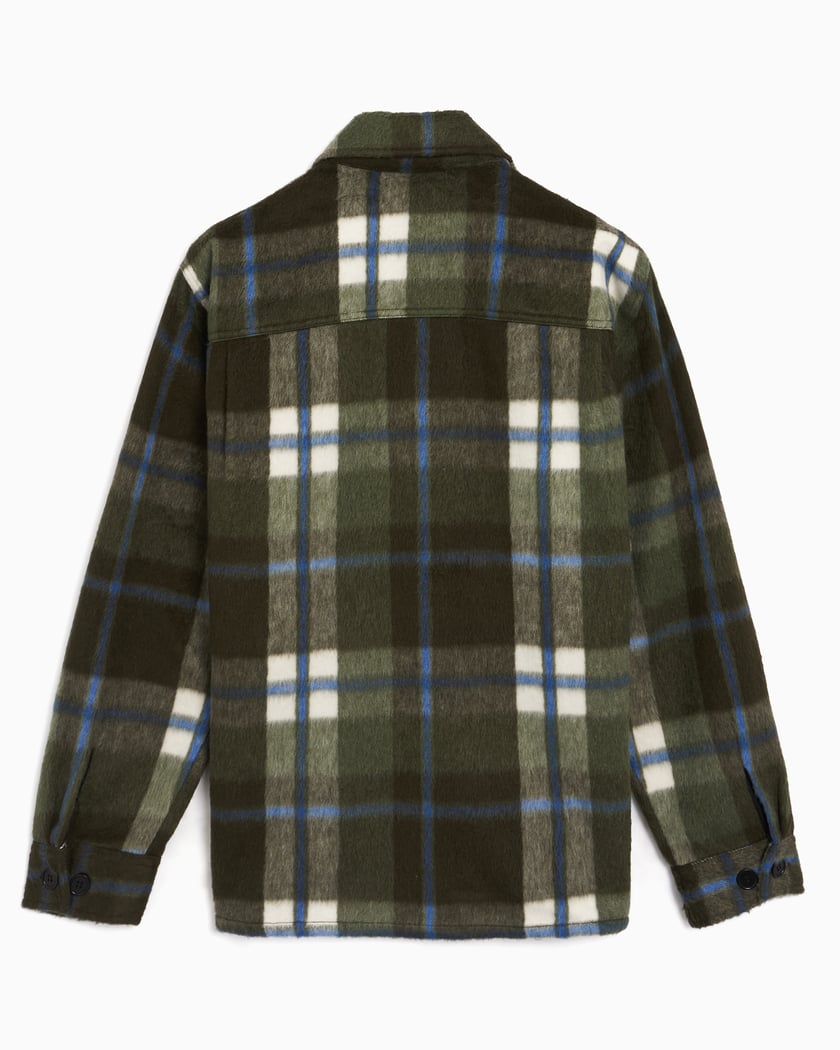 OBEY Clothing Stanton Men's Shirt Jacket Green 121160062-RSI OBEY Clothing Stanton Men's Shirt Jacket Green 121160062-RSI