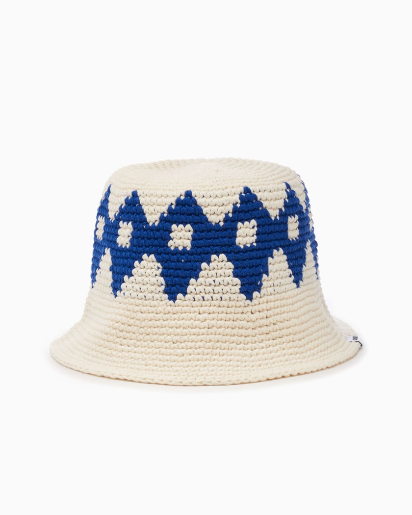 OBEY Clothing Viceroy Unisex Crochet Bucket Hat Blue, White 100520091 ...