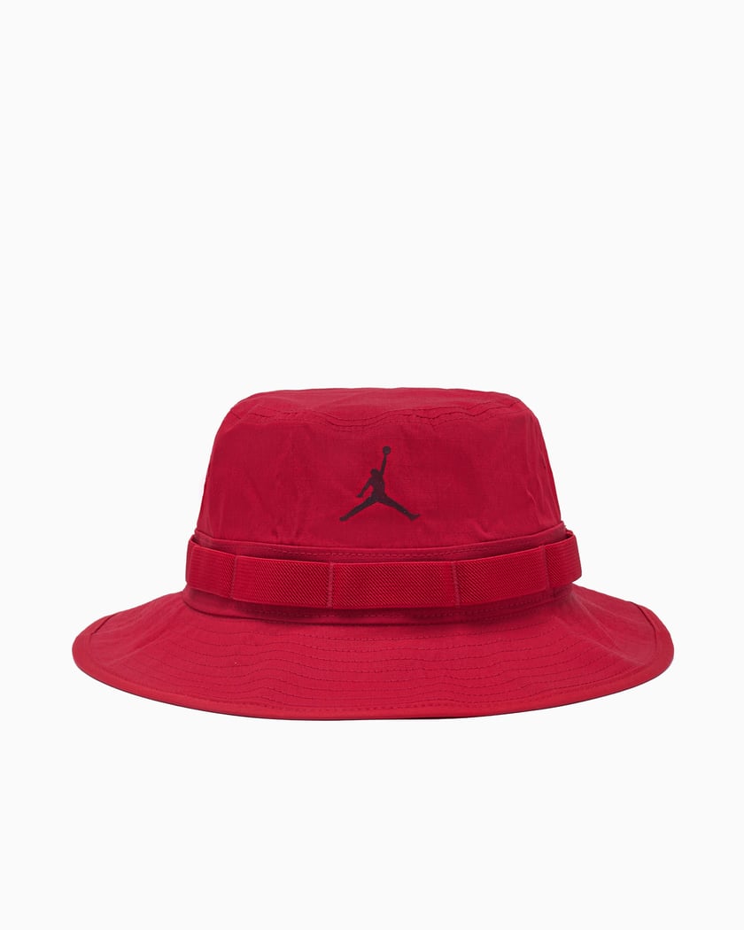 Nike Jumpman Unisex Bucket Hat Red HM5753-687 | FOOTDISTRICT