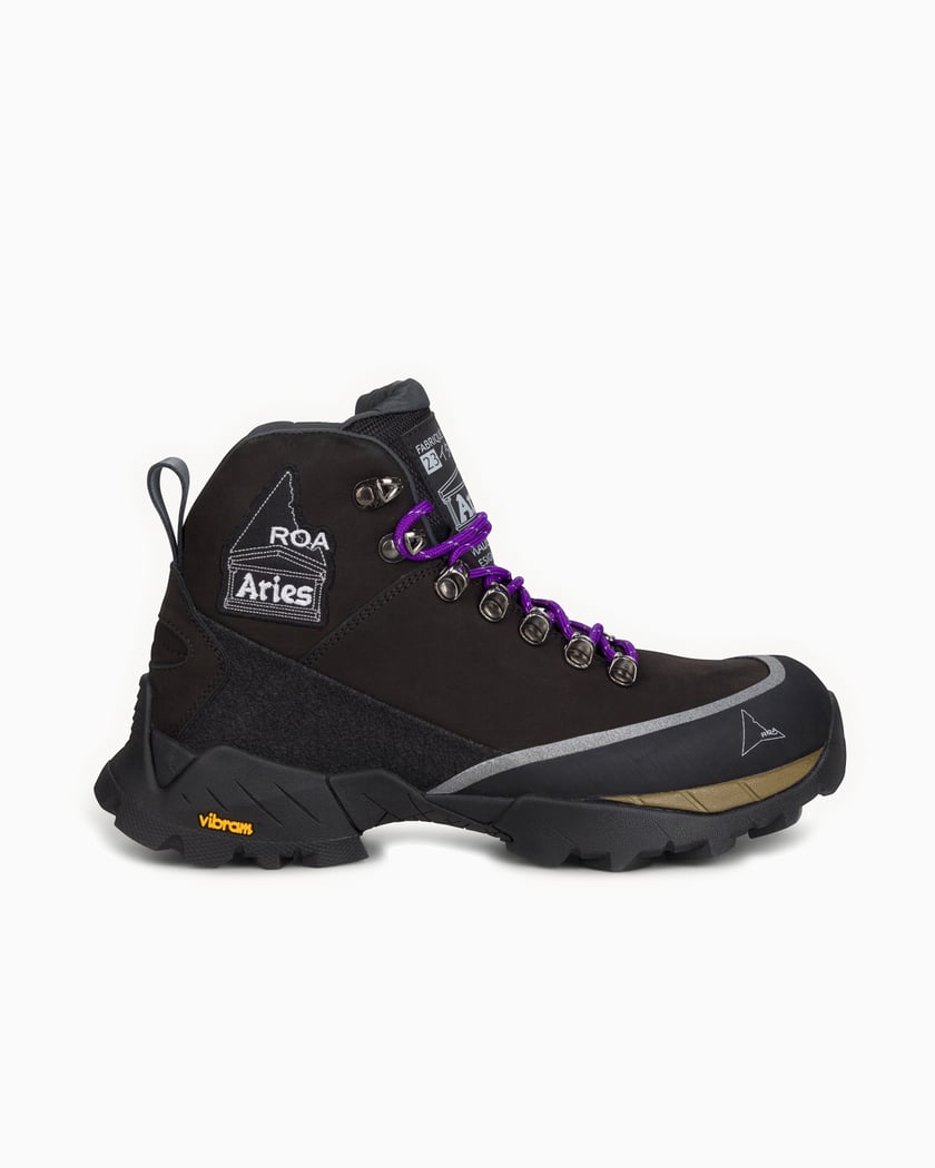 ROA x Aries Andreas Vibram Black ALA01-001 | FOOTDISTRICT ROA x Aries Andreas Vibram Black ALA01-001 | FOOTDISTRICT