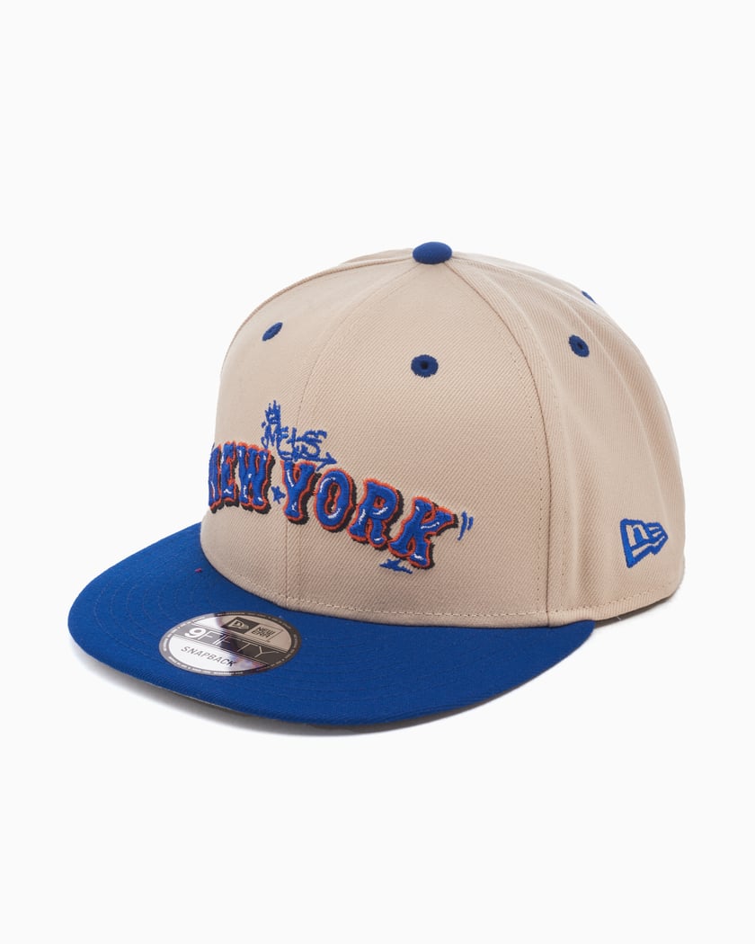 New Era New York Mets Team Art Unisex Snapback Cap Beige 60586770 ...