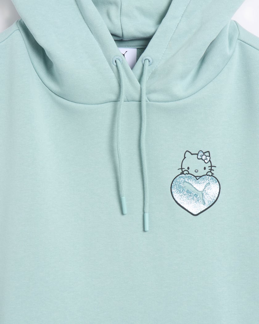 Puma x Hello Kitty Women's Graphic Over-Oversized Hoodie Puma x Hello Kitty Women's Graphic Over-Oversized Hoodie
