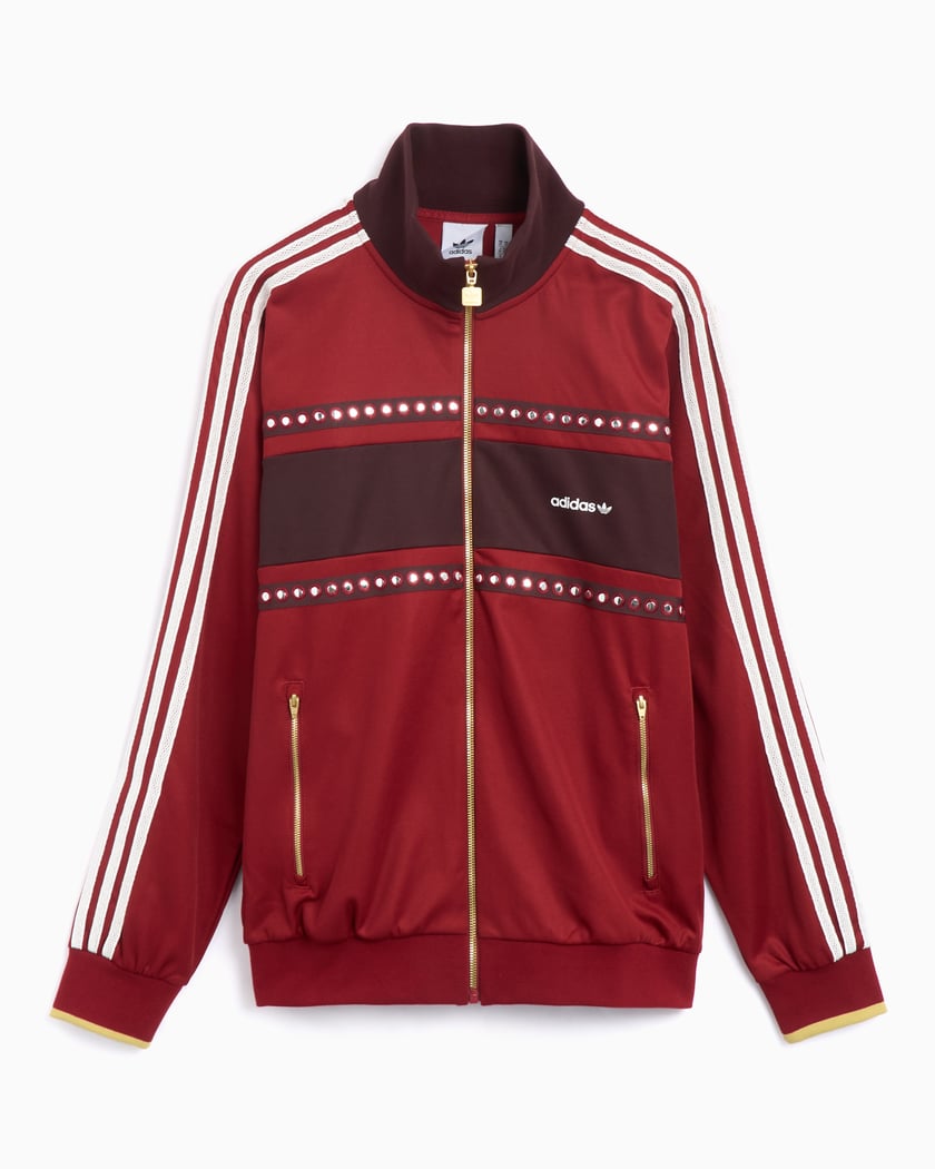 adidas Originals Retro Sports Cricket-Inspired Men's Track Jacket Rood ...