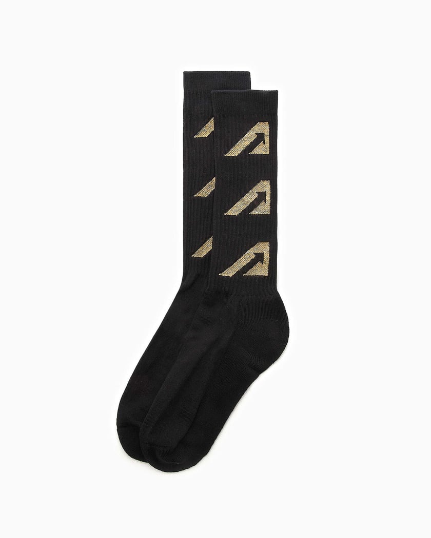 Autry Goldclub Unisex Socks Black SOGU-A03S | FOOTDISTRICT